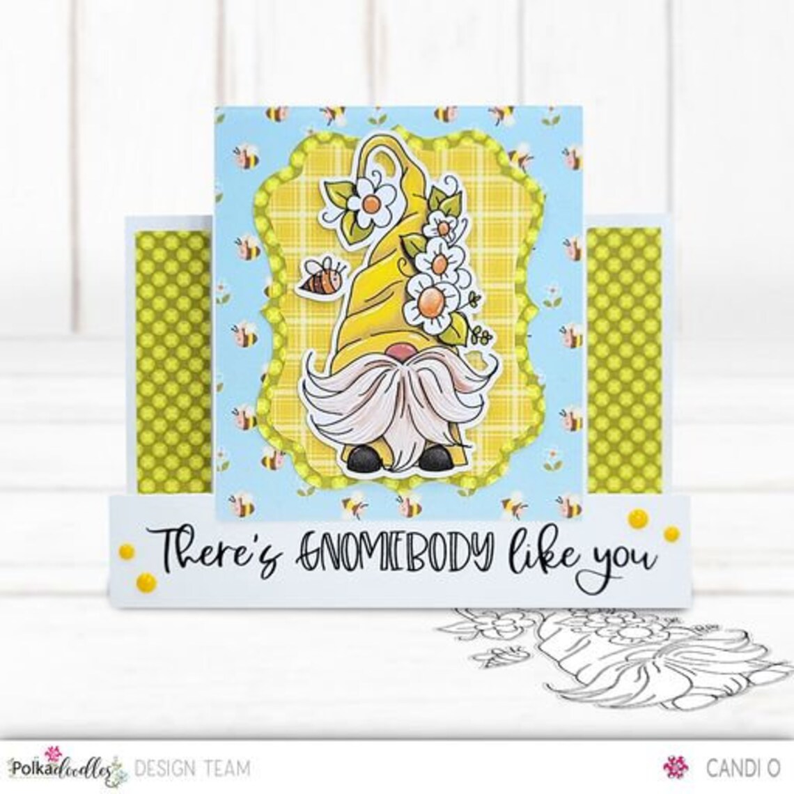 There's Gnomebody Like You, Gnome, Step Card - Etsy