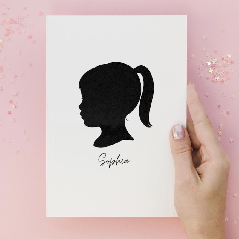 Side Profile Drawing Kid - Etsy