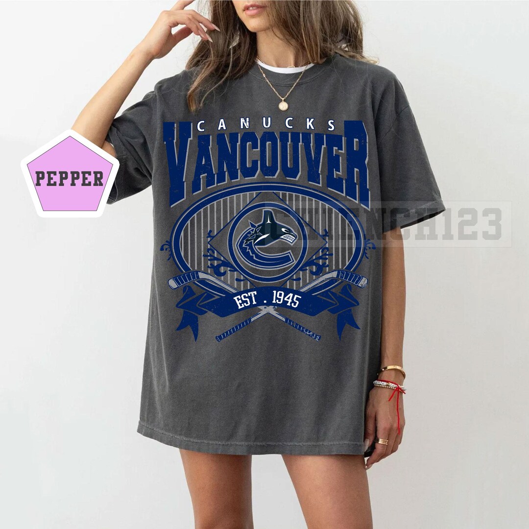 Vancouver Canucks Hockey Comfort Colors Shirt – NHL Canucks Fan Tee ...