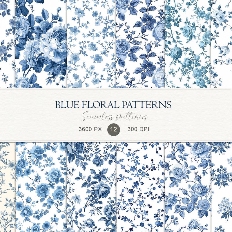 Porcelain Design Fabric - Etsy