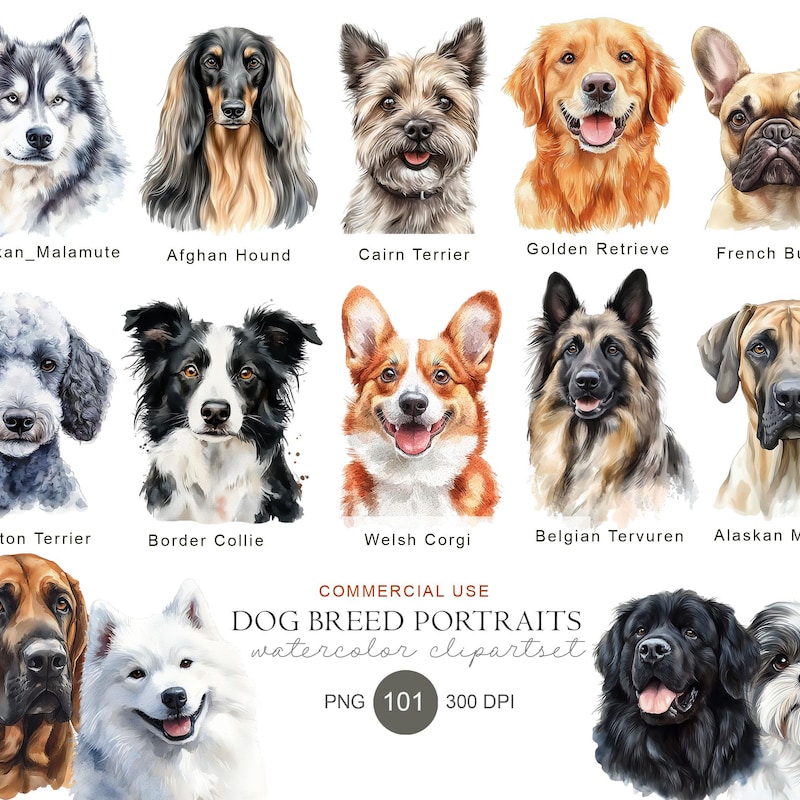 Custom Dog Breed Stickers - Etsy