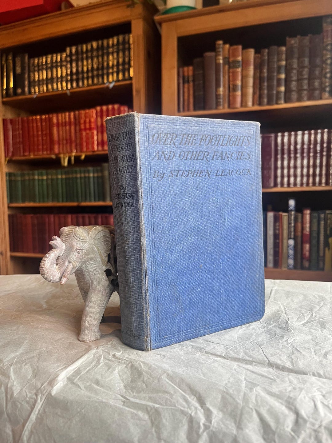 Over the Footlights and Other Fancies – Stephen Leacock (london, 1923 ...