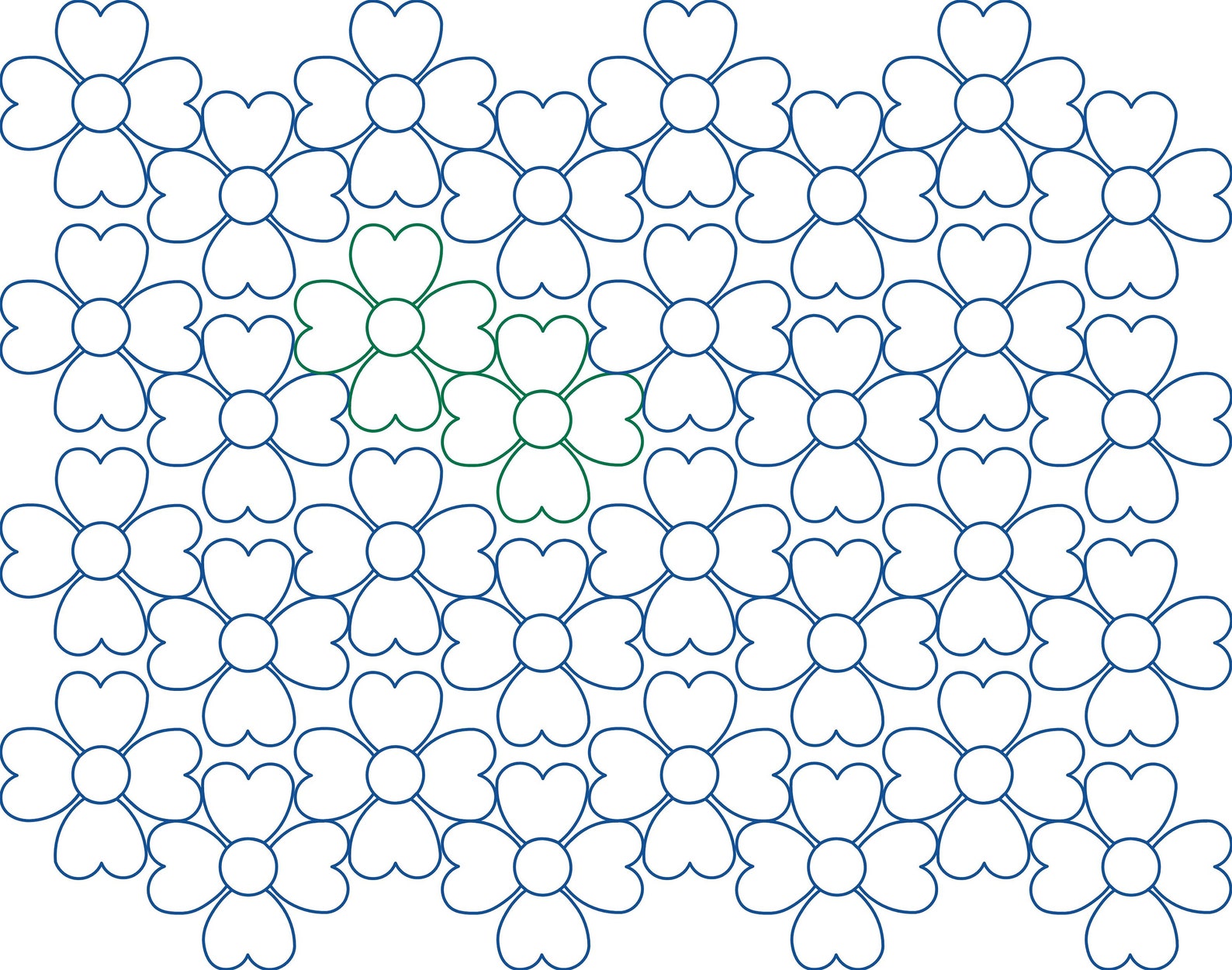 Darling Digital Longarm Quilting Design - Etsy