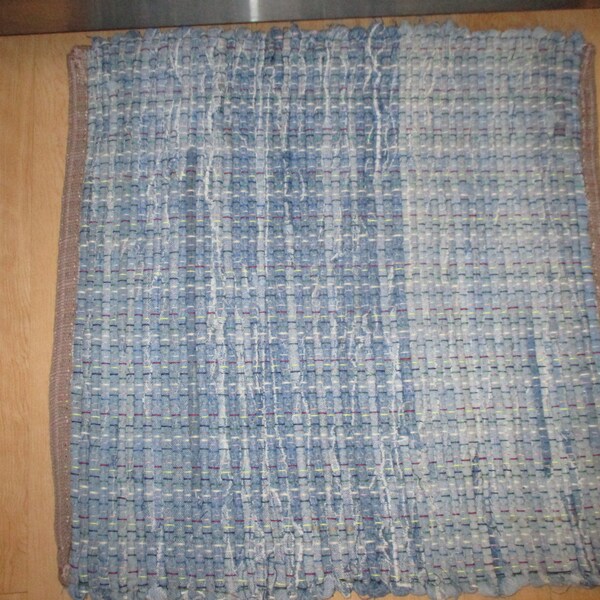 Upcycled Rag Rug - Etsy