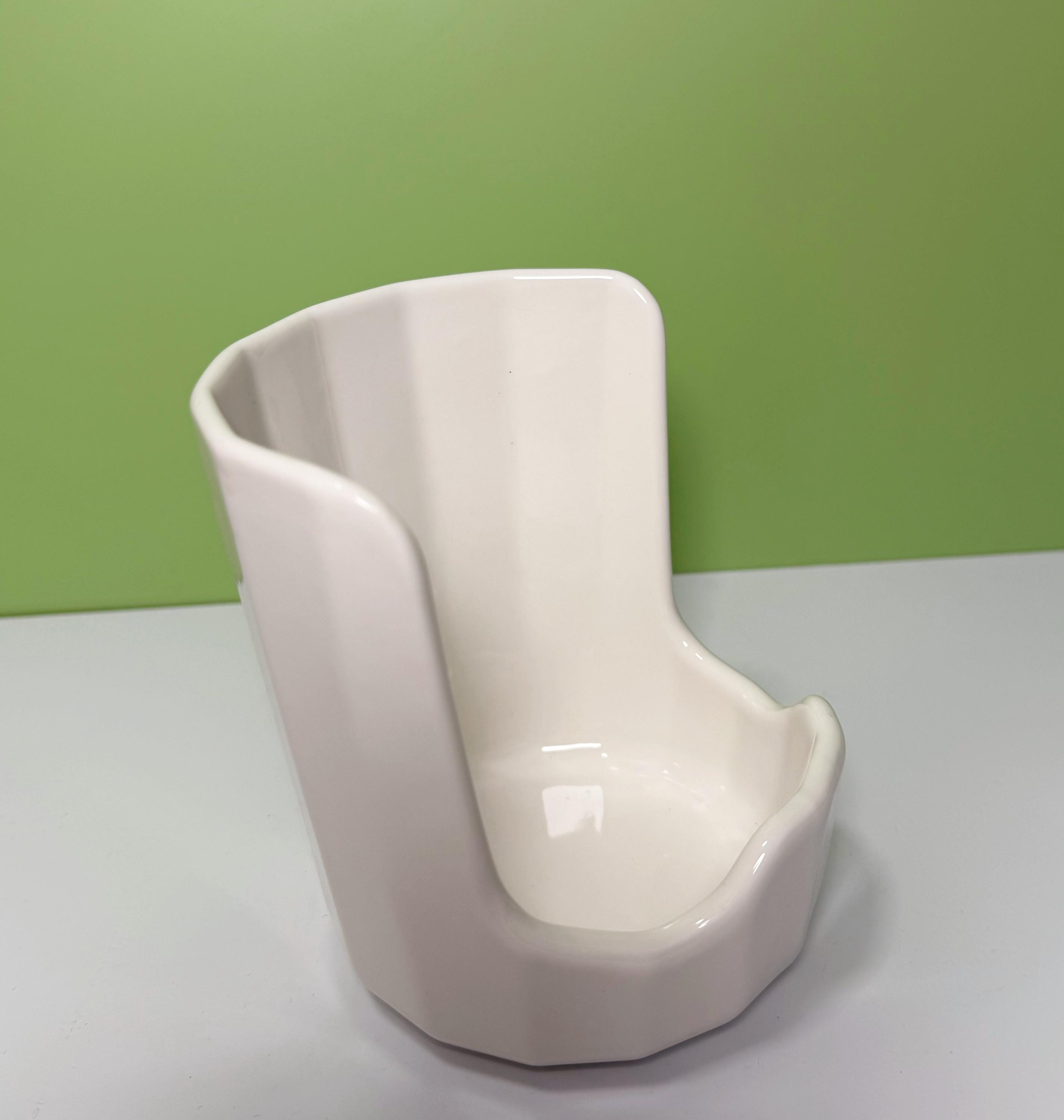Ceramic Spoon Rest|pot Lid Holder|2-in-1 Utensil Rest Stand|countertop ...
