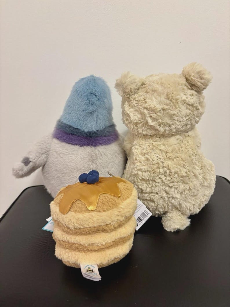JELLYCAT NYC FAO Oatus Bear Ice Cream Strutton Pigeon Fran Pancake ...