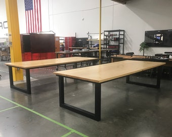 Resin Cast Logo Conference Table - Etsy