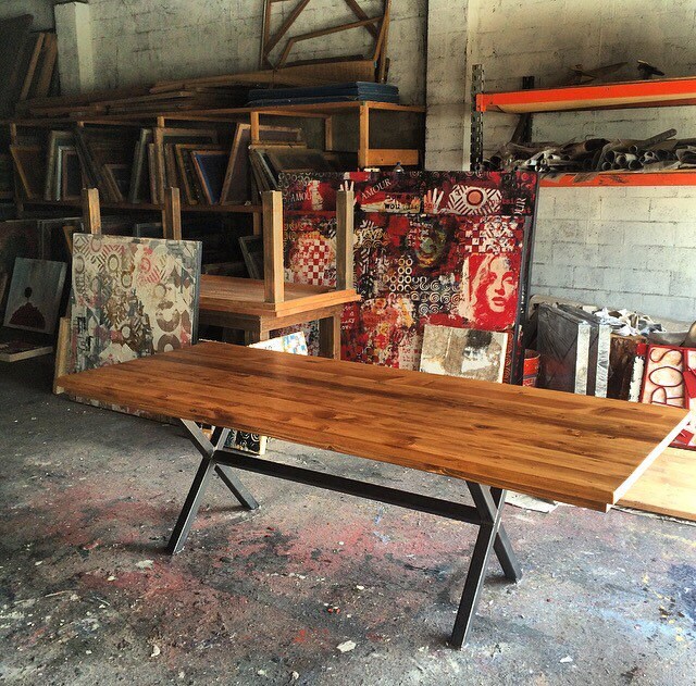 Custom Steel Conference Table Dining Table Made in Dtla - Etsy