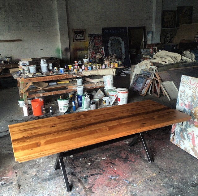 Custom Steel Conference Table Dining Table Made in Dtla - Etsy