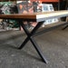 Solid Wood Conference Table With Integrated Power — Handmade in Los ...