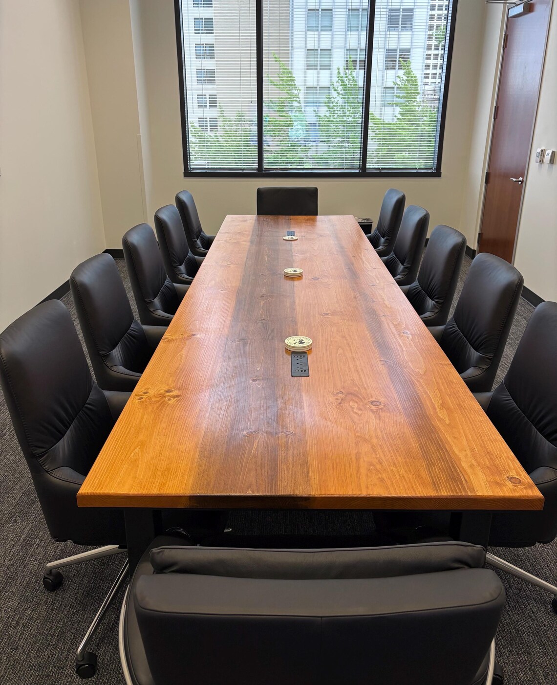 Conference Table With Power || Handcrafted in Los Angeles - Etsy