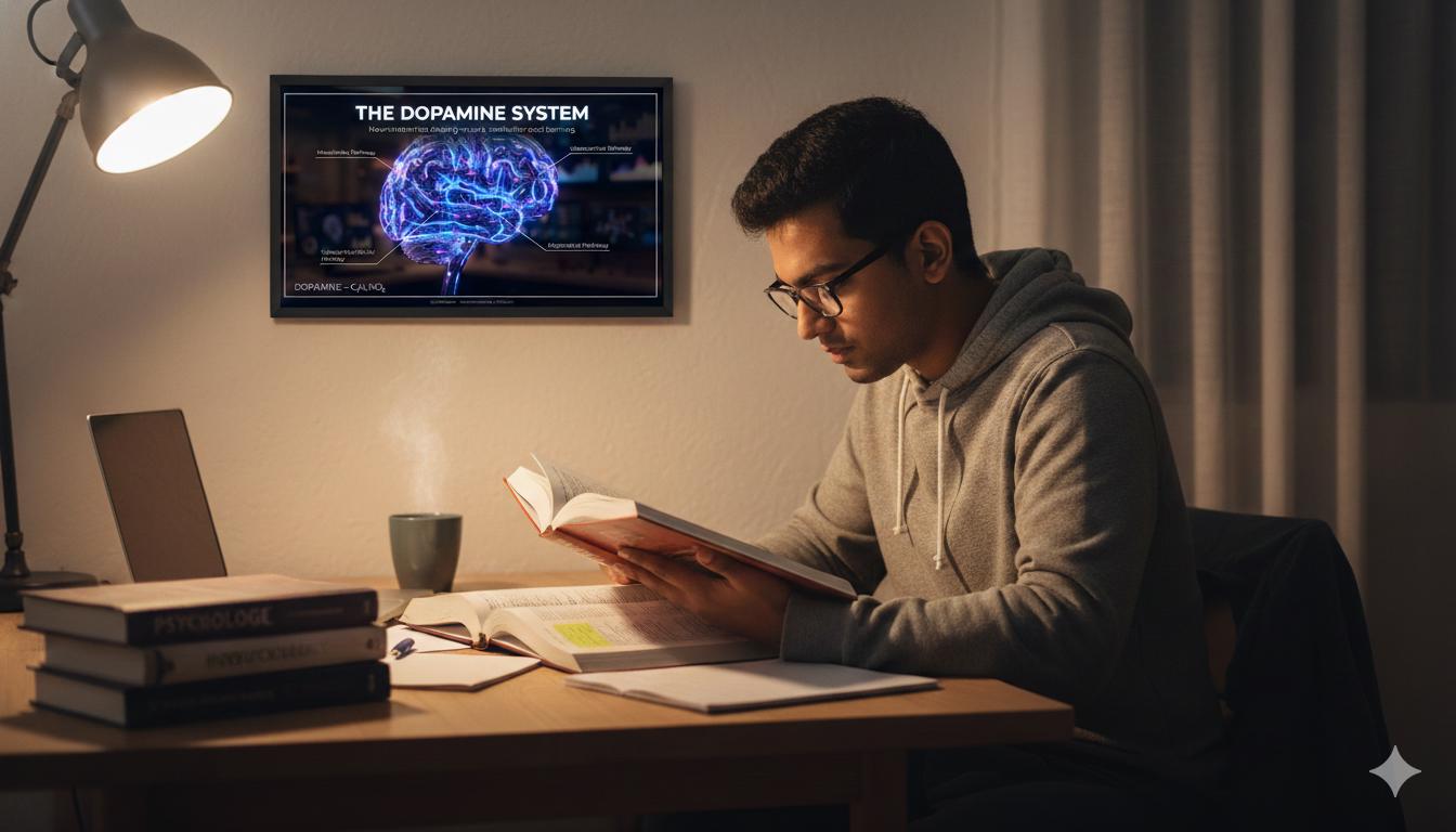 Dopamine System Printable | Psychology Digital Poster | Neuroscience ...