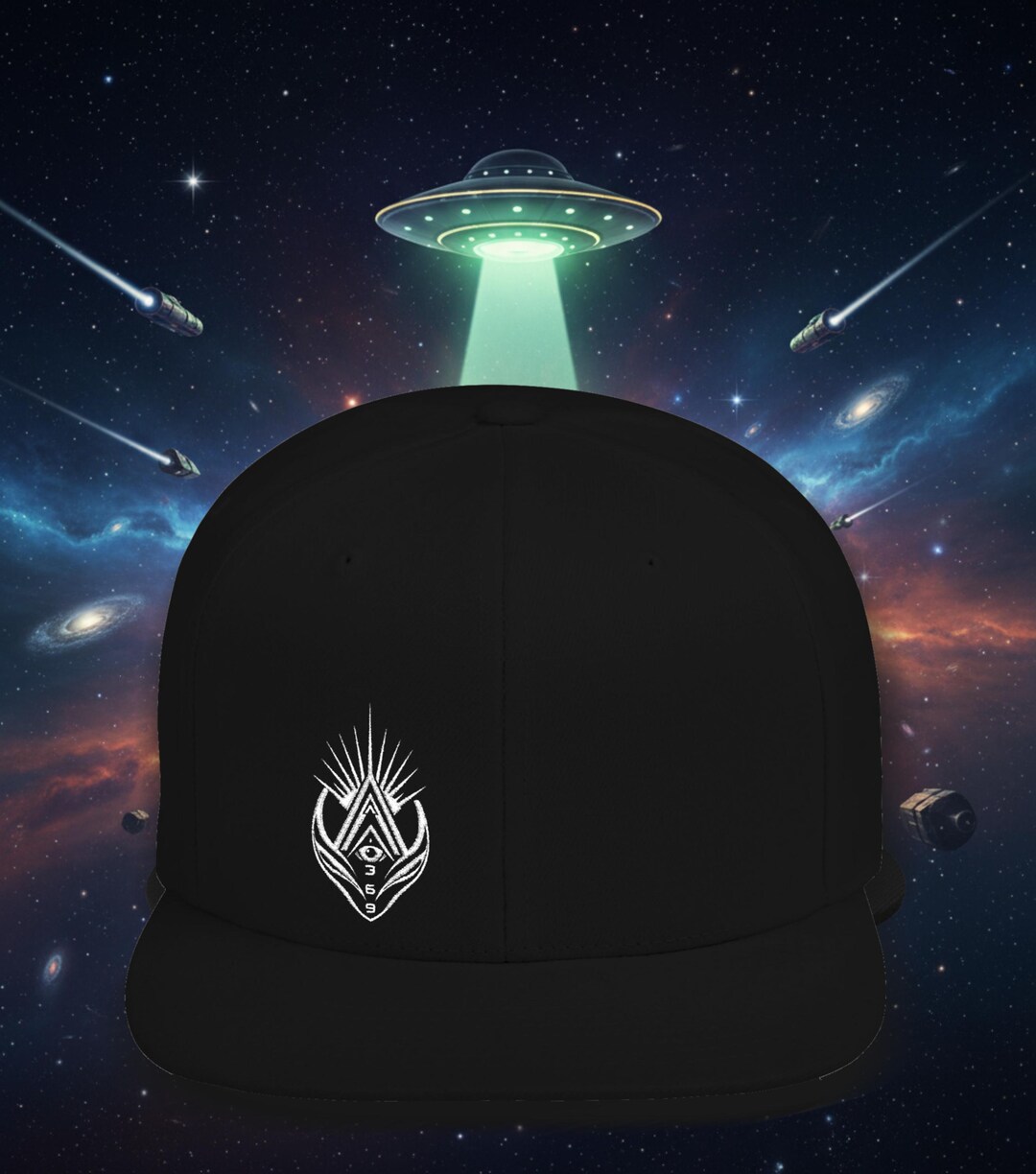 Alien Ascension Snapback Hat, Spirituality UFO Cap - Etsy