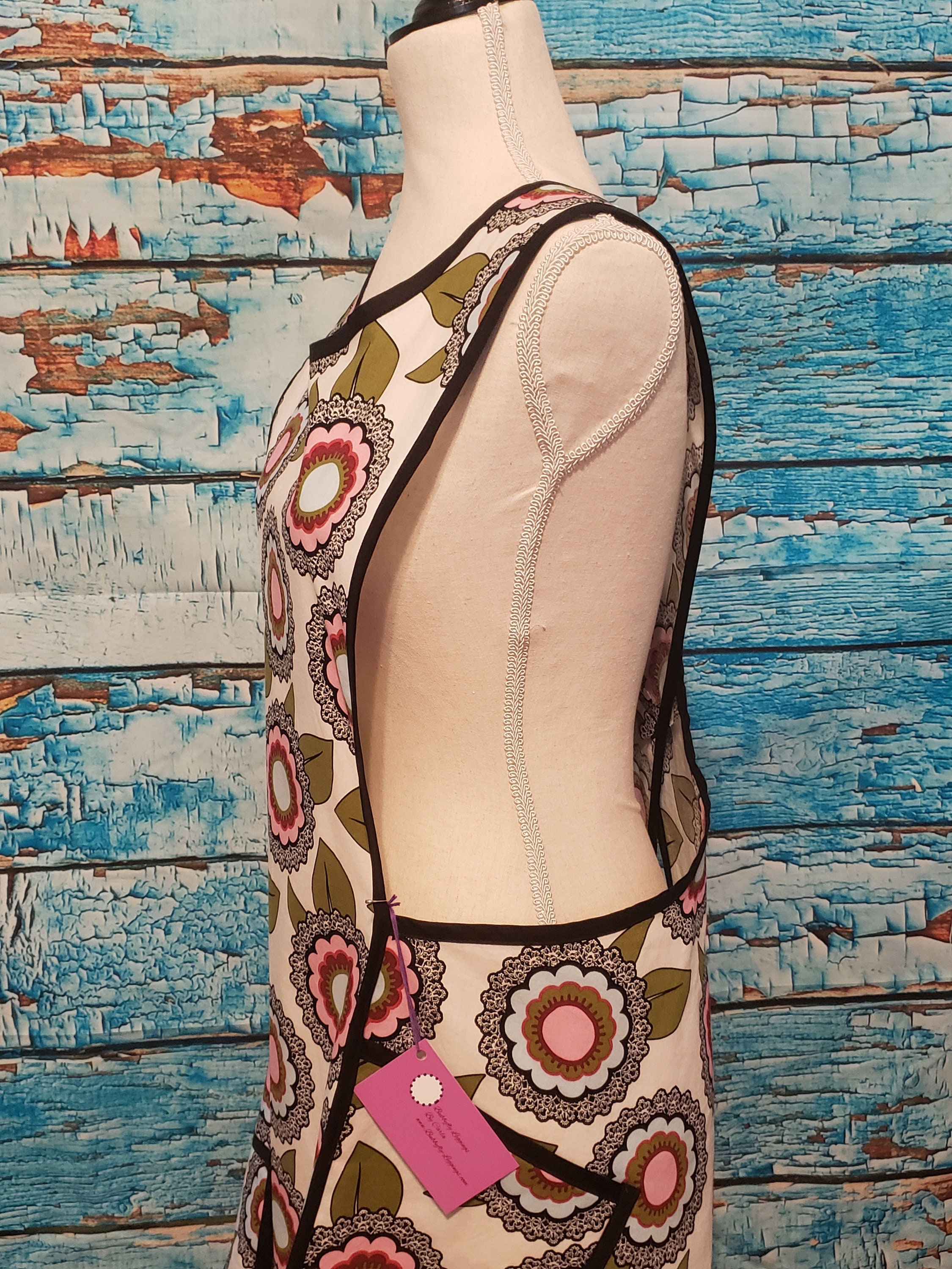 Vintage 1940s Style Apron - Etsy