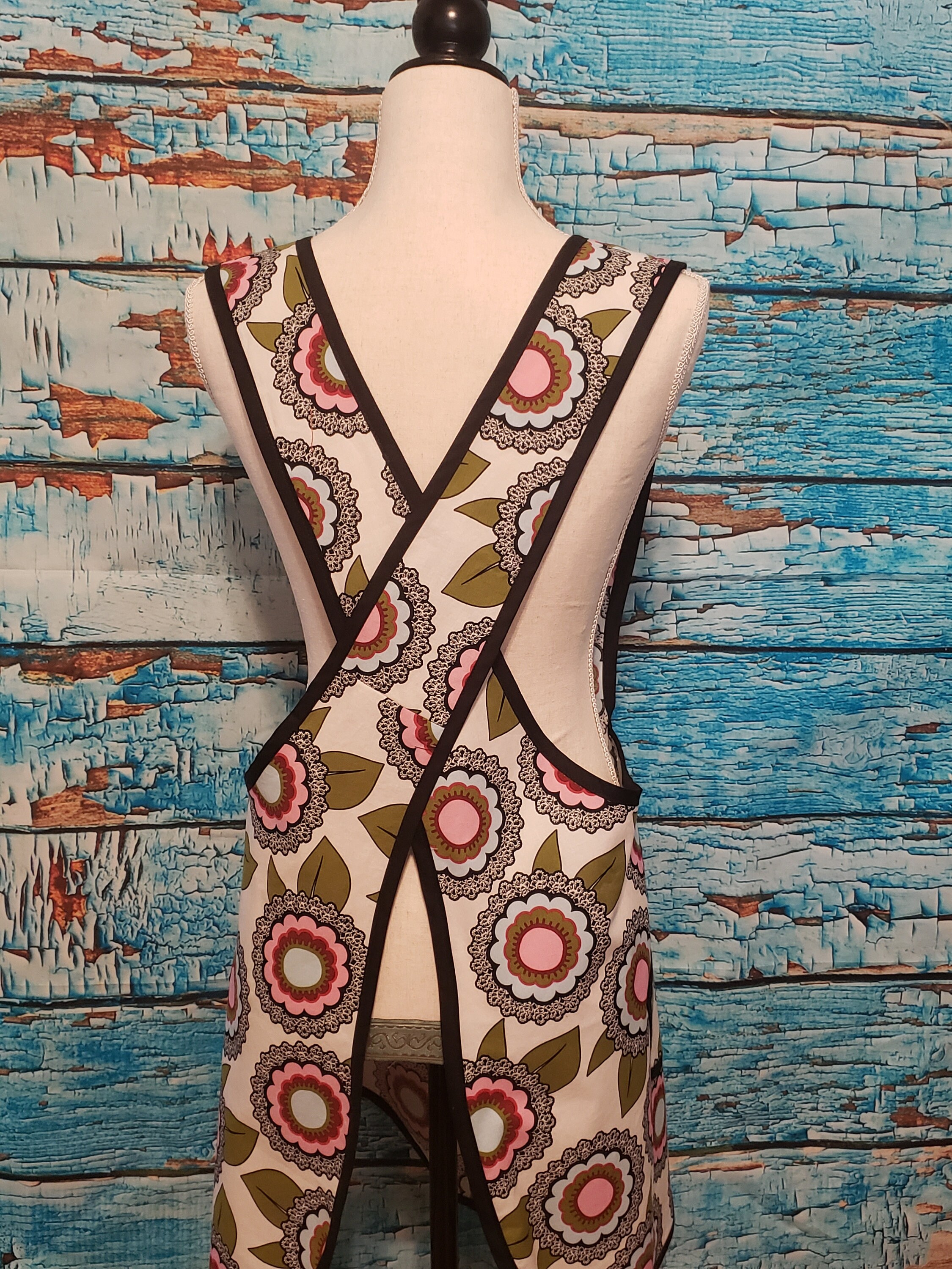 Vintage 1940s Style Apron - Etsy