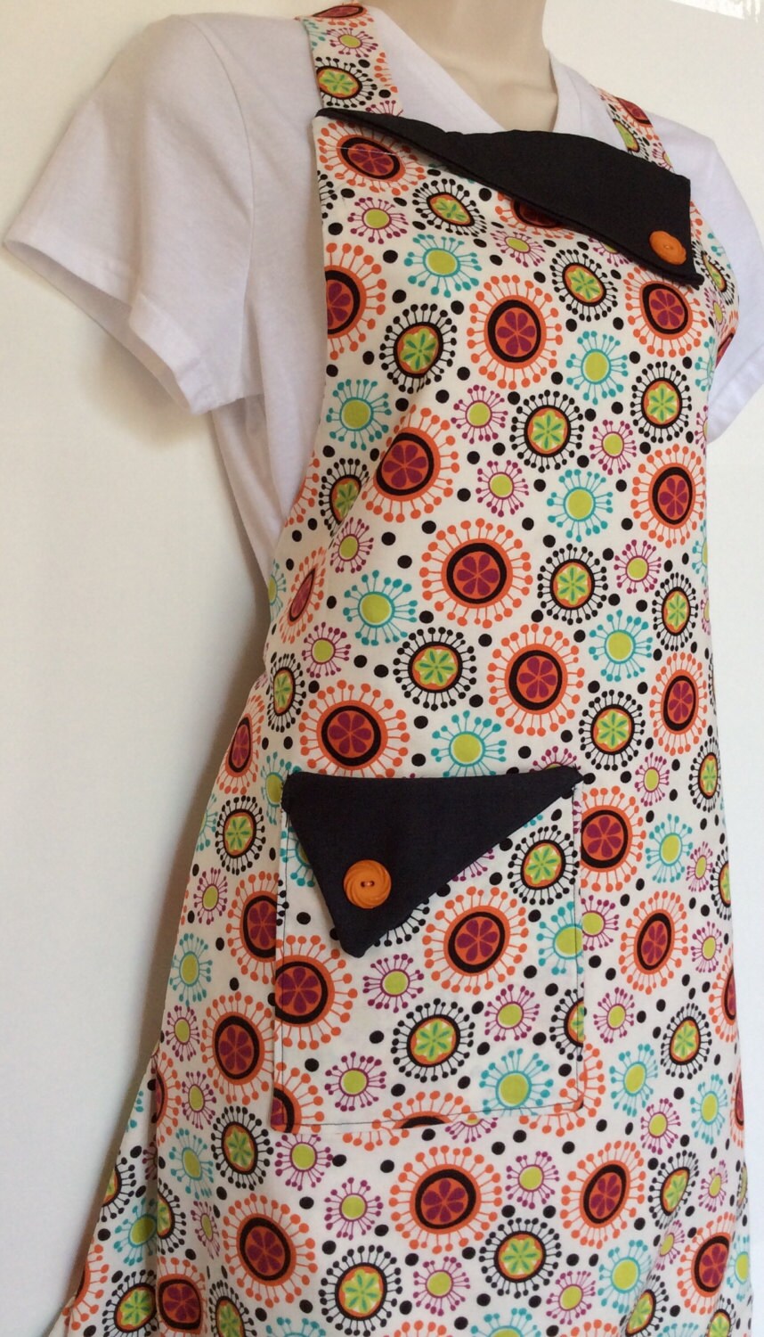 Ladies Handmade Retro Full Diners Apron - Etsy