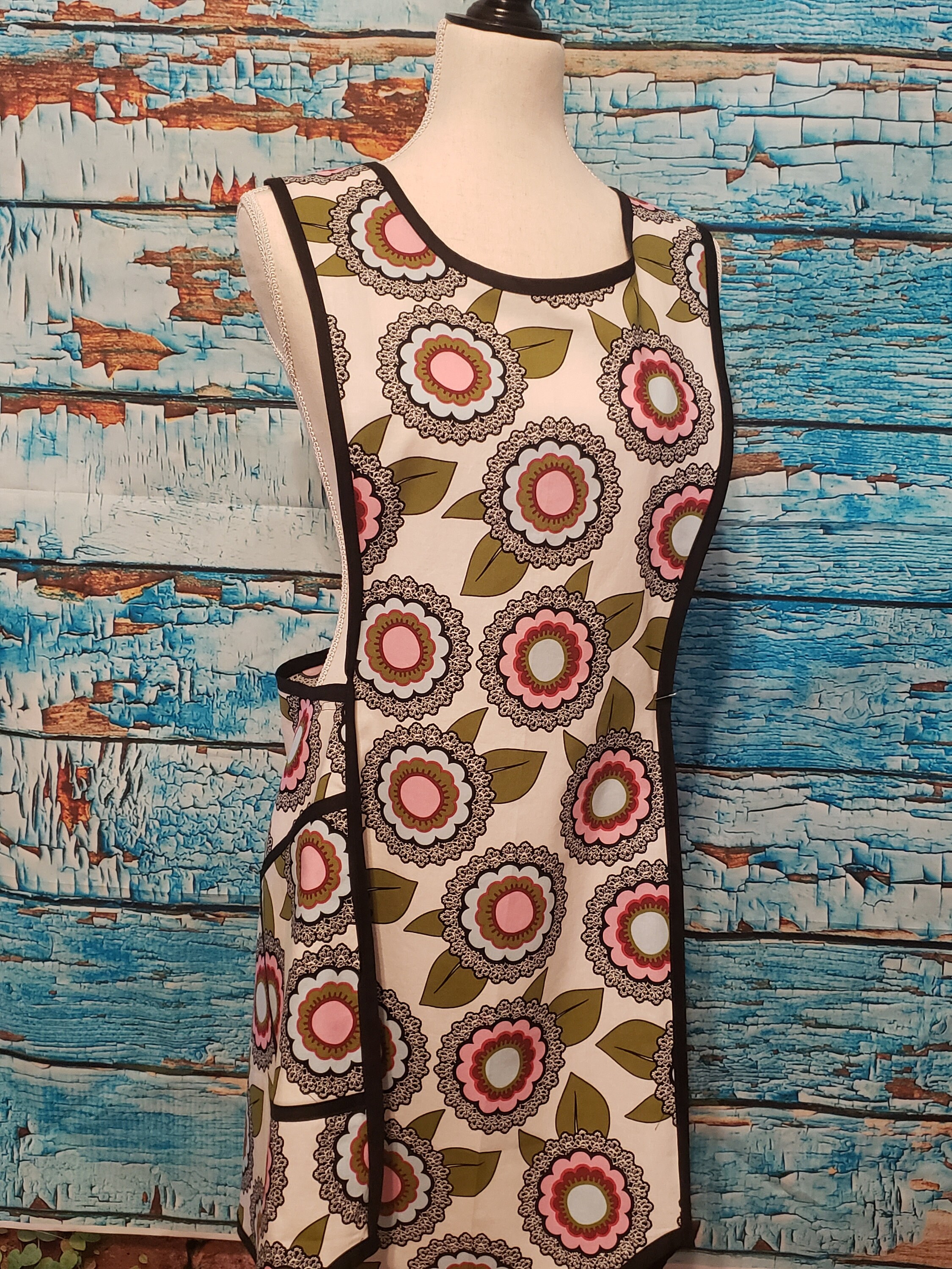Vintage 1940s Style Apron - Etsy