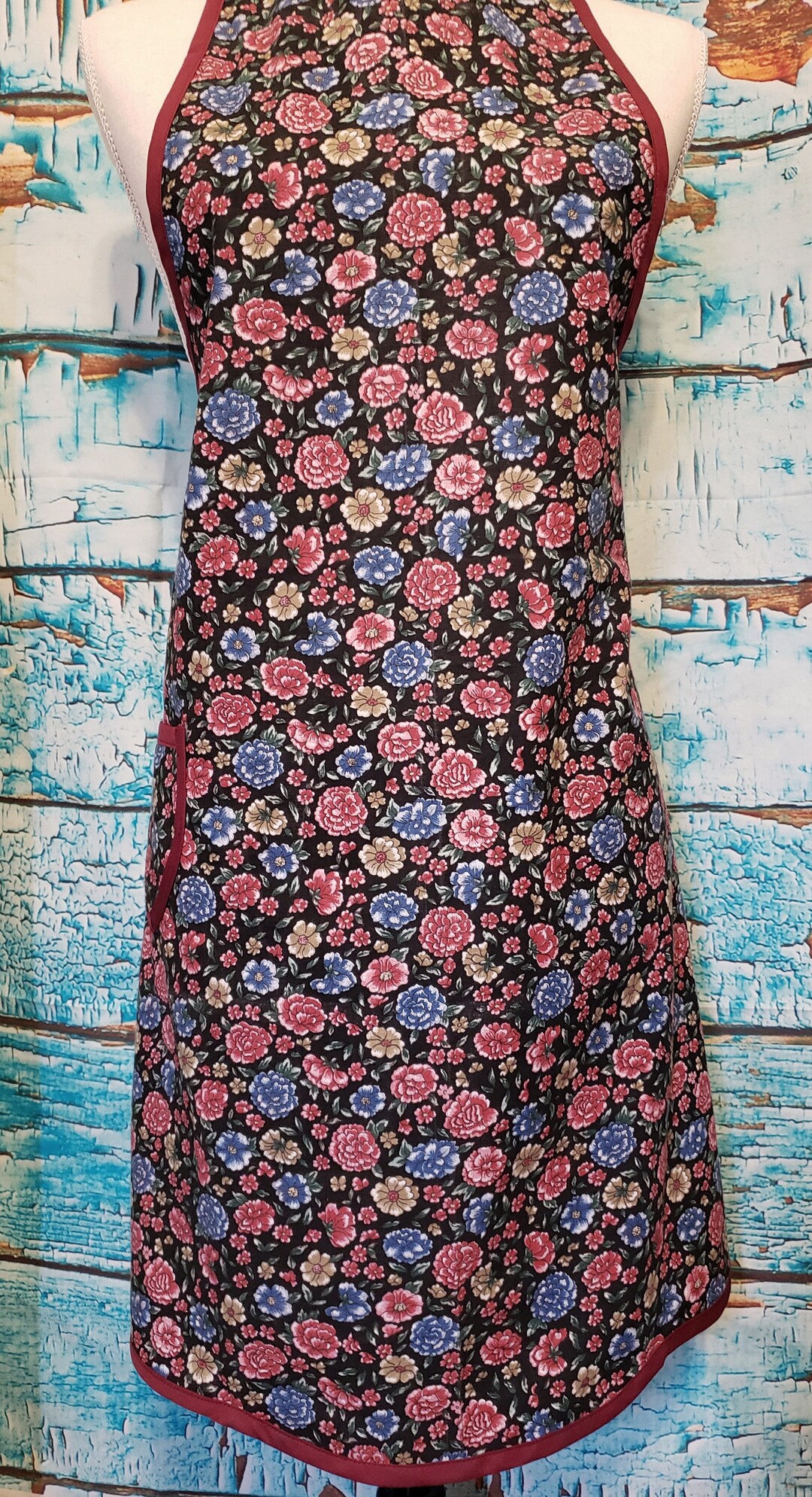 Ladies Vintage Look Full Apron - Etsy