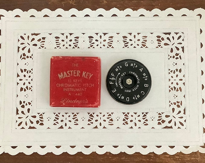Chromatic Pitch Key Instrument-vintage Harold Lindner's "the Master Key ...