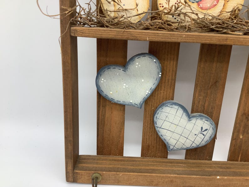 Country Hen Key Holder-chicken Kitchen Decor-hen & Chicks Wall Decor ...
