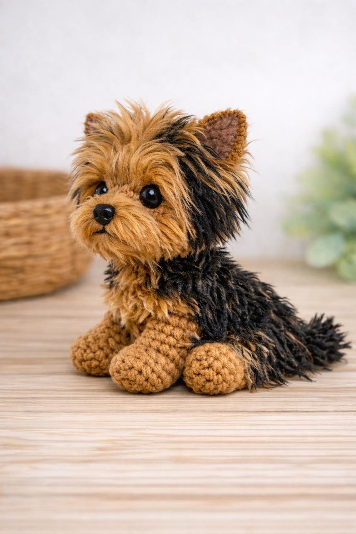 Yorkie Crochet Pattern | Beginner Amigurumi Dog, DIY Gift (PDF Tutorial ...