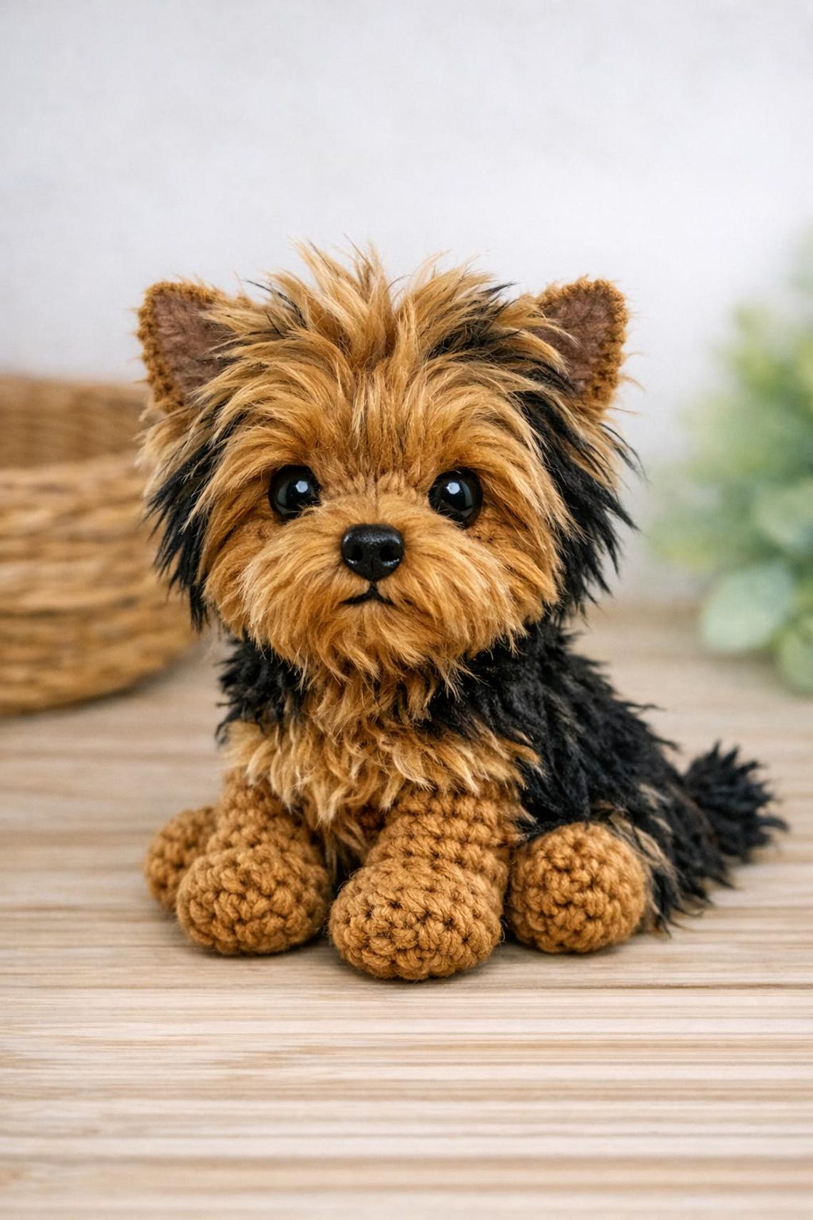 Yorkie Crochet Pattern | Beginner Amigurumi Dog, DIY Gift (PDF Tutorial ...