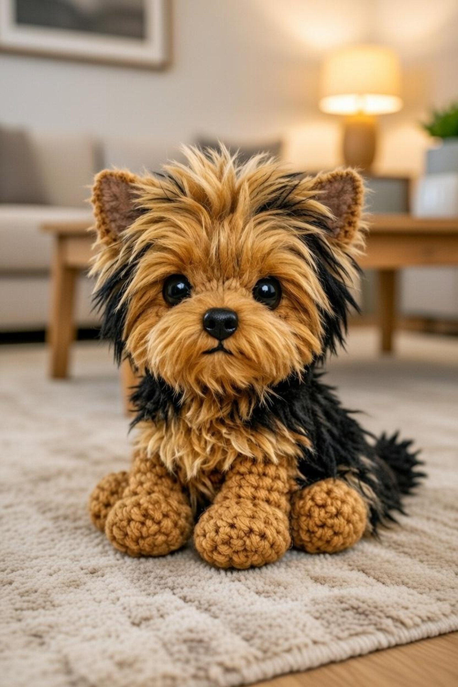 Yorkie Crochet Pattern | Beginner Amigurumi Dog, DIY Gift (PDF Tutorial ...