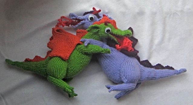 Toy Dragon KNITTING PATTERN Pdf File by Automatic Download - Etsy Canada
