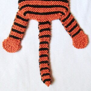 Tiger Scarf - KNITTING PATTERN - Pdf File by Automatic Download - Etsy