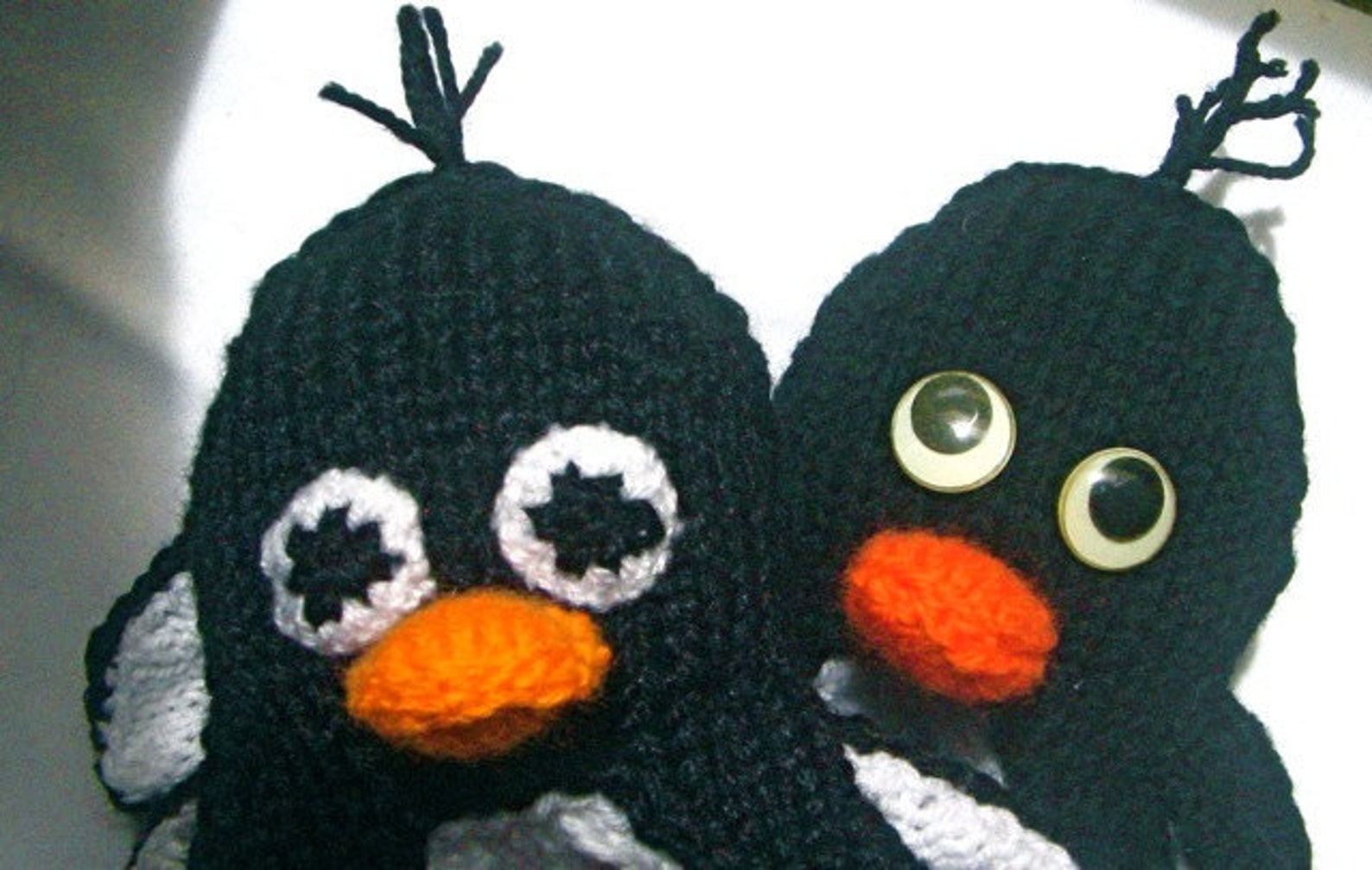 Penguin Tea Cosy and Toy Penguin KNITTING PATTERN Pdf File - Etsy