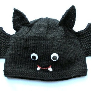 Spider and Bat Hats - KNITTING PATTERN - Pdf File by Automatic Download ...