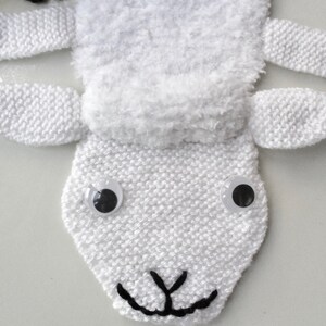 Sheep Scarf - KNITTING PATTERN - Pdf File by Automatic Download - Etsy