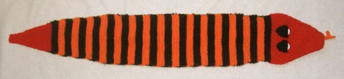 Snake Scarf KNITTING PATTERN Pdf File by Automatic | Etsy