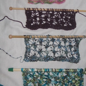 Lace Matrix Scarf - KNITTING PATTERN - Pdf File by Automatic Download ...