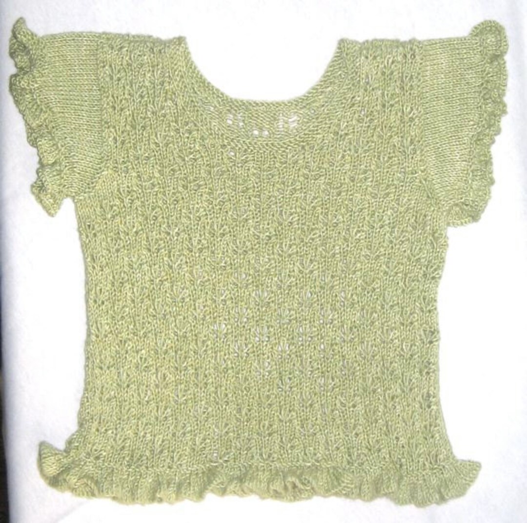Moth Top - KNITTING PATTERN - Pdf File by Automatic Download - Etsy