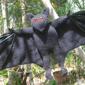 Toy Bat - KNITTING PATTERN – Pdf File by Automatic Download. - Etsy