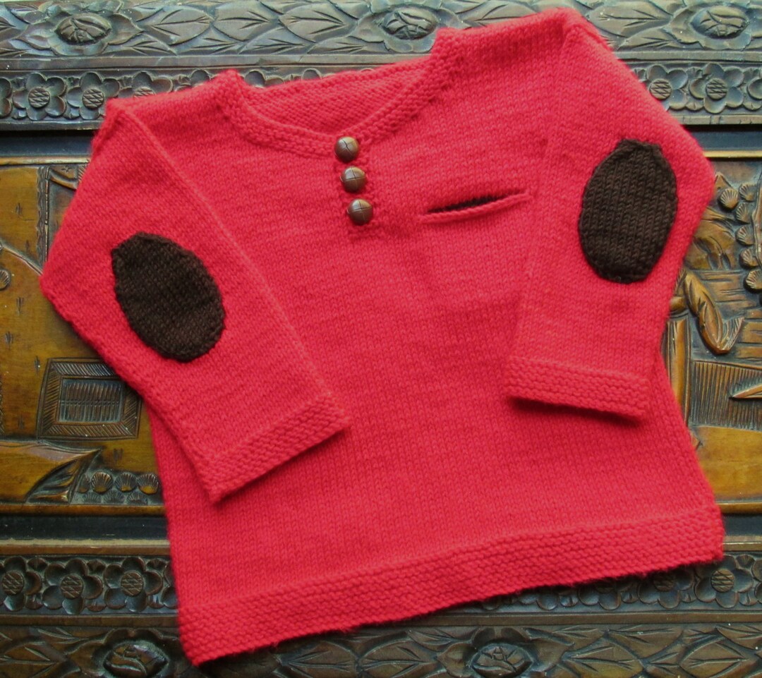 Elbows Sweater - KNITTING PATTERN - Pdf File by Automatic Download - Etsy