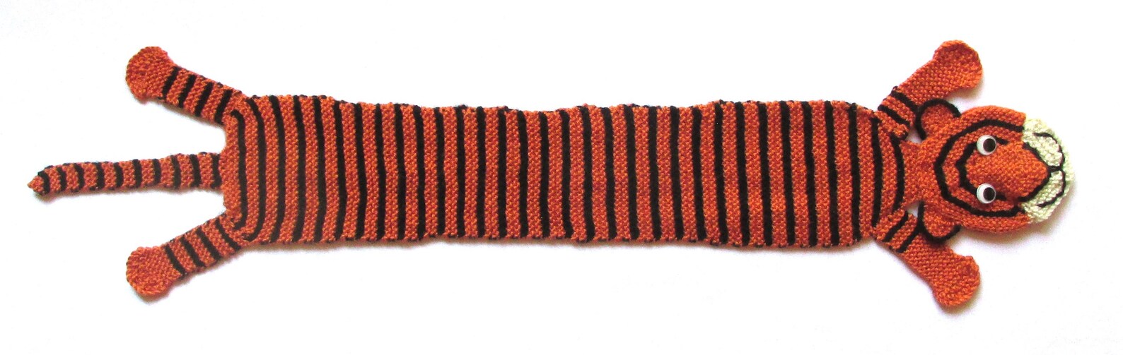 Tiger Scarf KNITTING PATTERN Pdf File by Automatic - Etsy