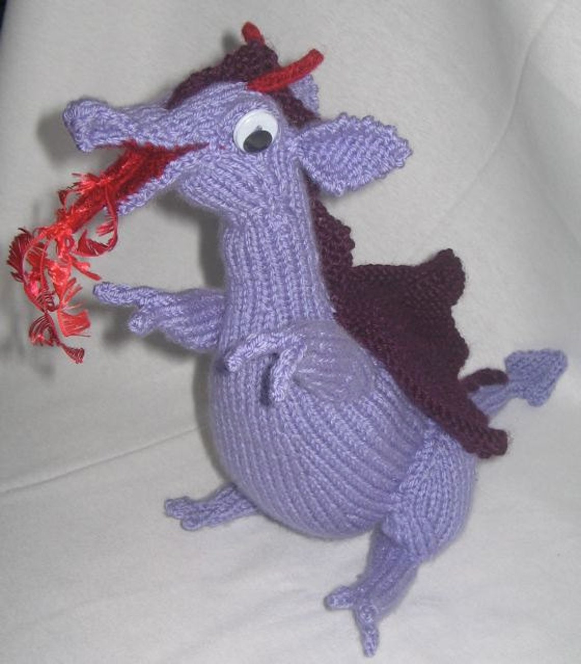 Toy Dragon - KNITTING PATTERN – Pdf File by Automatic Download - Etsy ...
