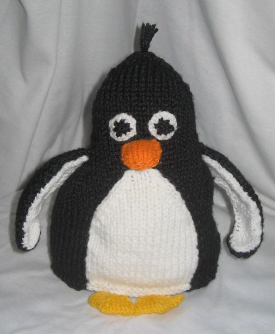 Penguin Tea Cosy and Toy Penguin - KNITTING PATTERN - Pdf File by ...