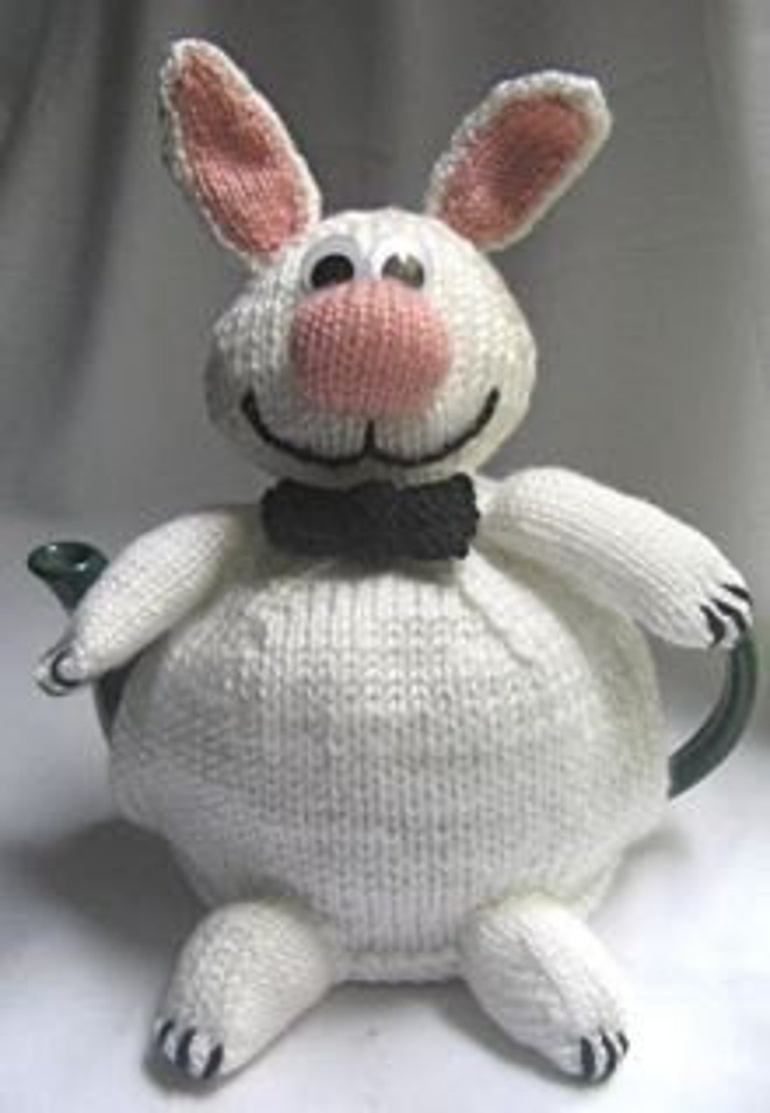 Rabbit Tea Cosy - KNITTING PATTERN - Pdf File by Automatic Download - Etsy