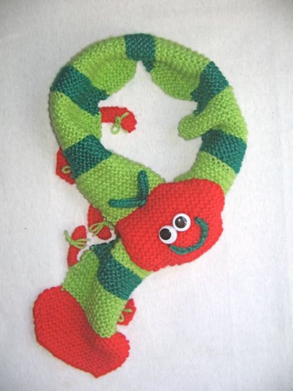 Hungry Caterpillar Knitting Pattern