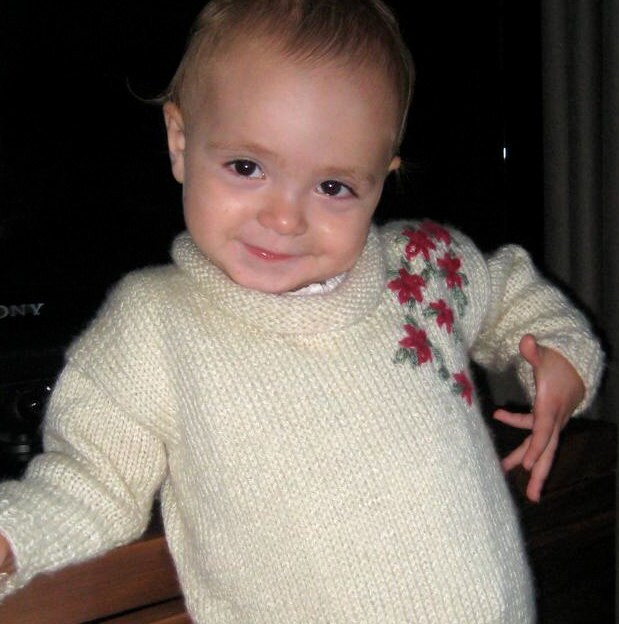 Little Roll-neck Sweater for Babies & Toddlers KNITTING - Etsy