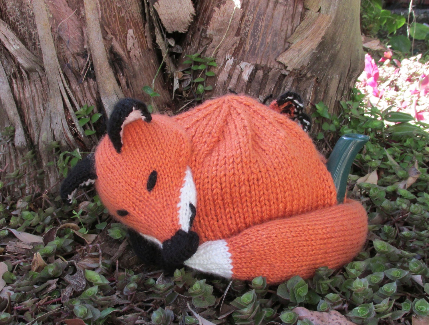 Fox Tea Cosy KNITTING PATTERN Pdf File by Automatic Download - Etsy