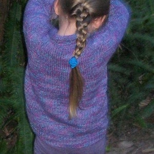 Childrens Roll-neck Sweater - KNITTING PATTERN - Pdf File by Automatic ...