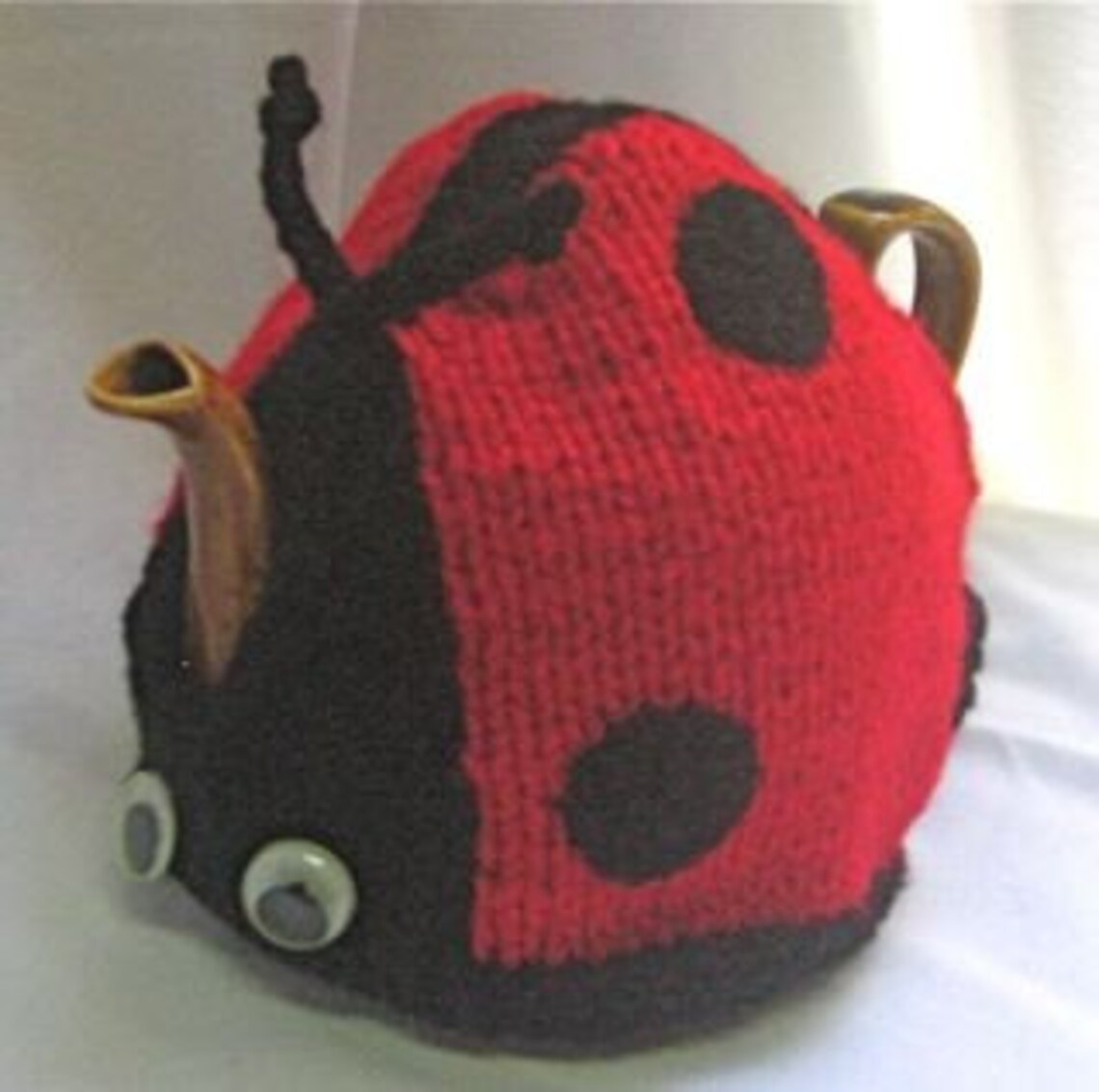 Ladybird Tea Cosy KNITTING PATTERN Pdf File by Automatic - Etsy
