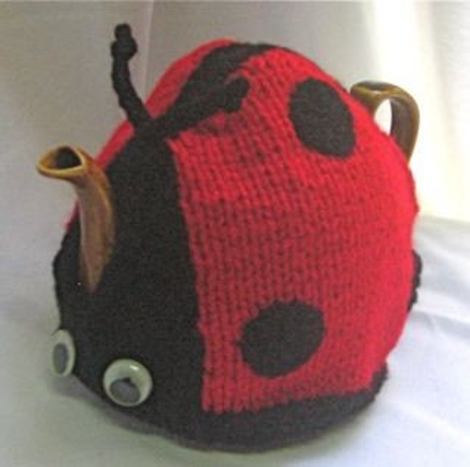 Ladybird Tea Cosy KNITTING PATTERN Pdf File by Automatic - Etsy