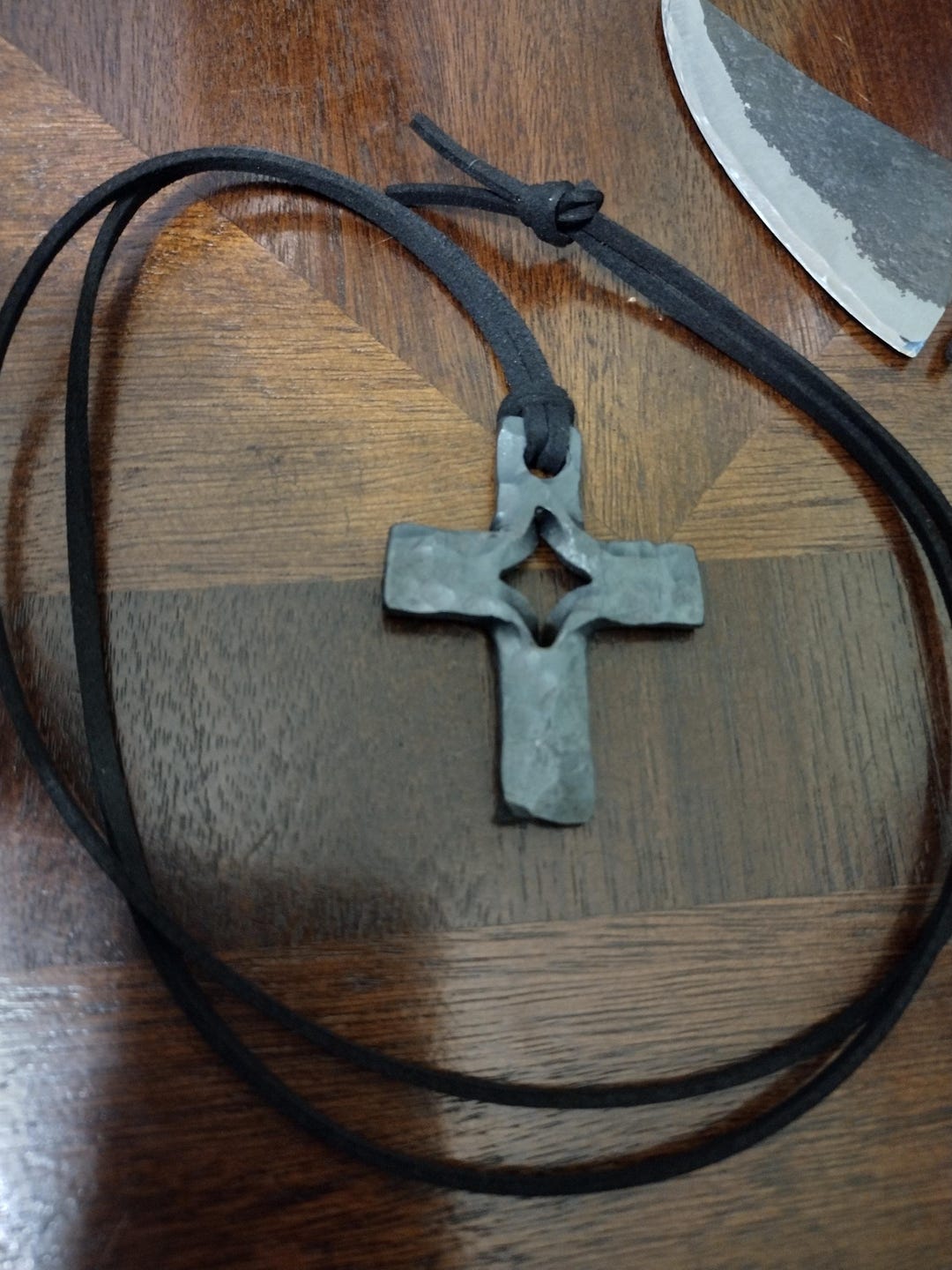 Hand Forged Split Cross - Etsy