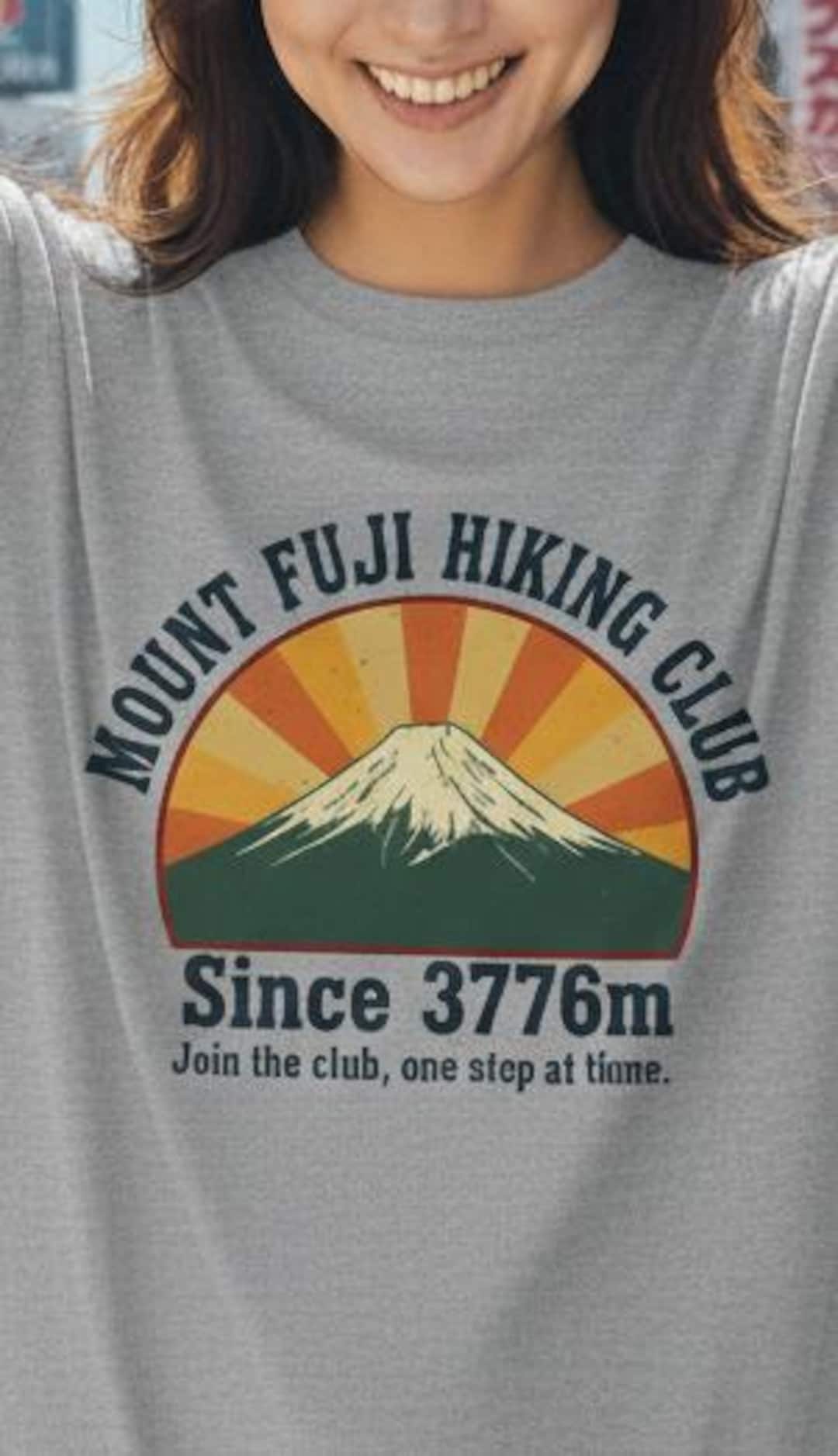 Japan: the Perfect Souvenir Mount Fuji Hiking Club T-shirt, Outdoor ...