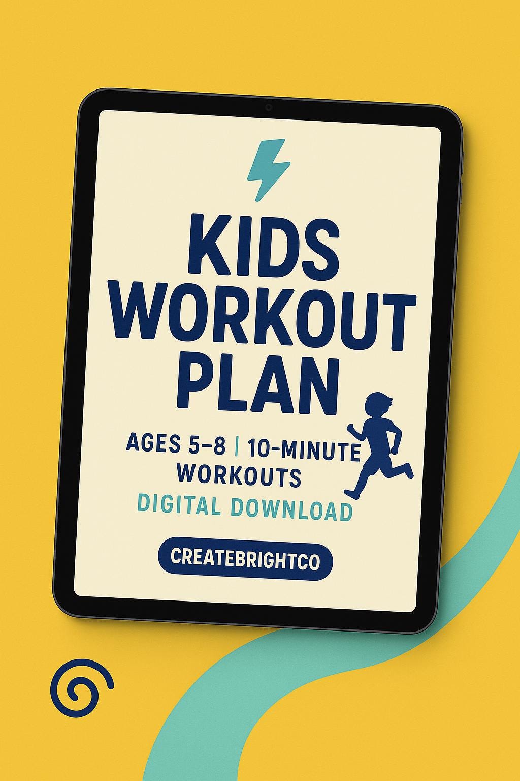 Kid Athlete Workout Plan | Printable Fitness for Ages 5–8 | Fun 10 ...